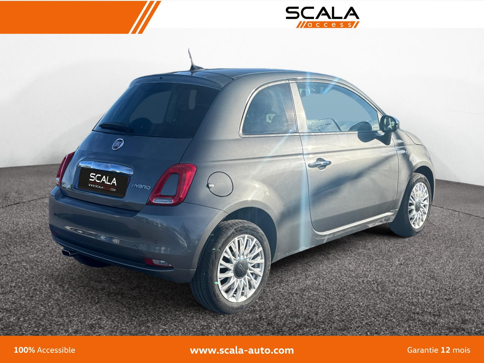 FIAT 500 2023 500 1.0 70 ch Hybride BSG S/S 23903 - SCALA Auto